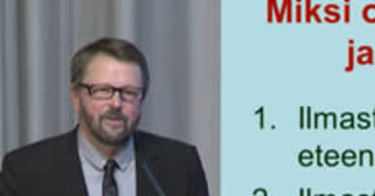 Professori Atte Korhola ja hölmöläisten ilmastonmuutos | Tiede | Yle