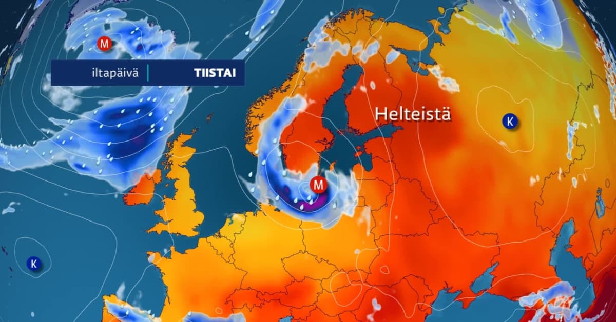 Unusually high temps headed to Finland on Tuesday | Yle