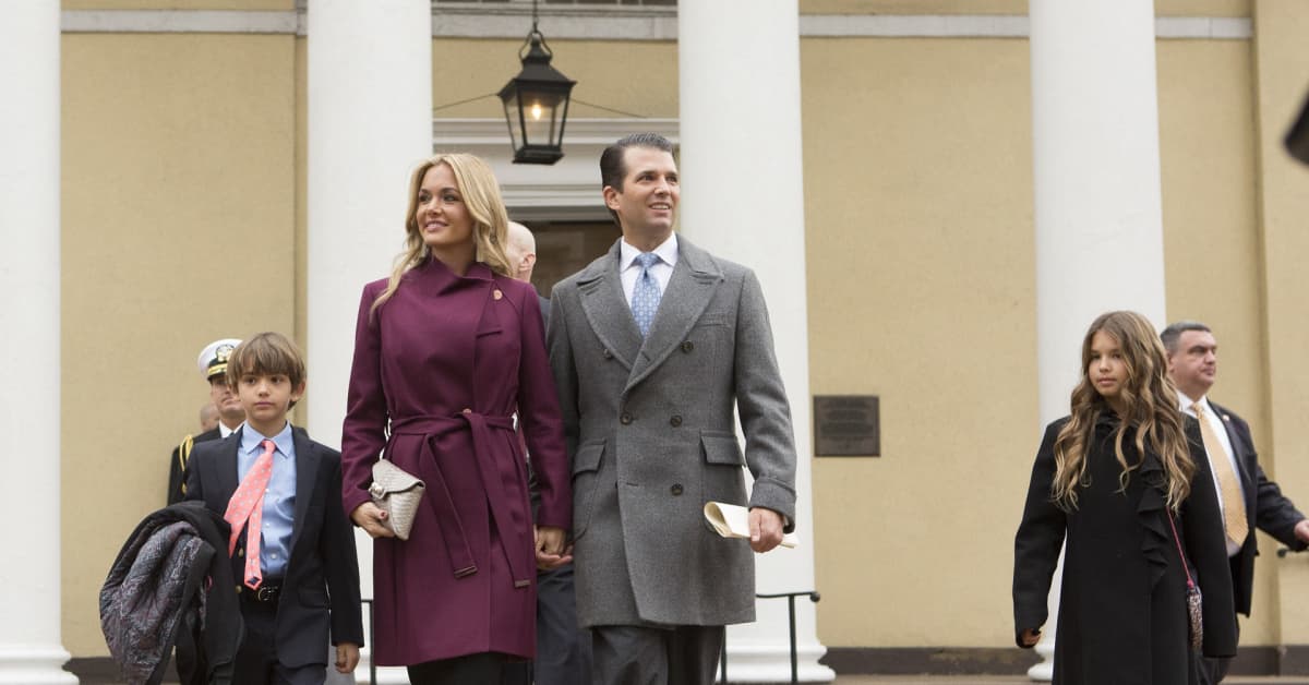 Donald Trump juniorin vaimo hakee avioeroa | Yle