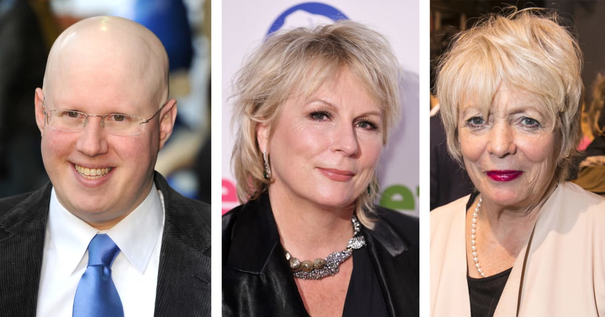 Todella upeeta -sarjan Jennifer Saunders sekä Matt Lucas ja Alison ...