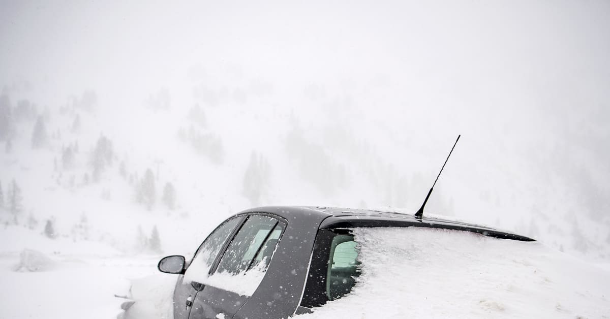 Raskas lumentulo sekoittaa liikennettä Saksassa ja Itävallassa ...