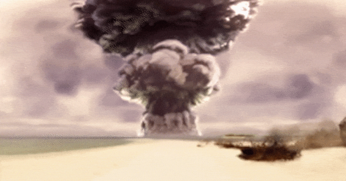 hydrogen bomb explosion