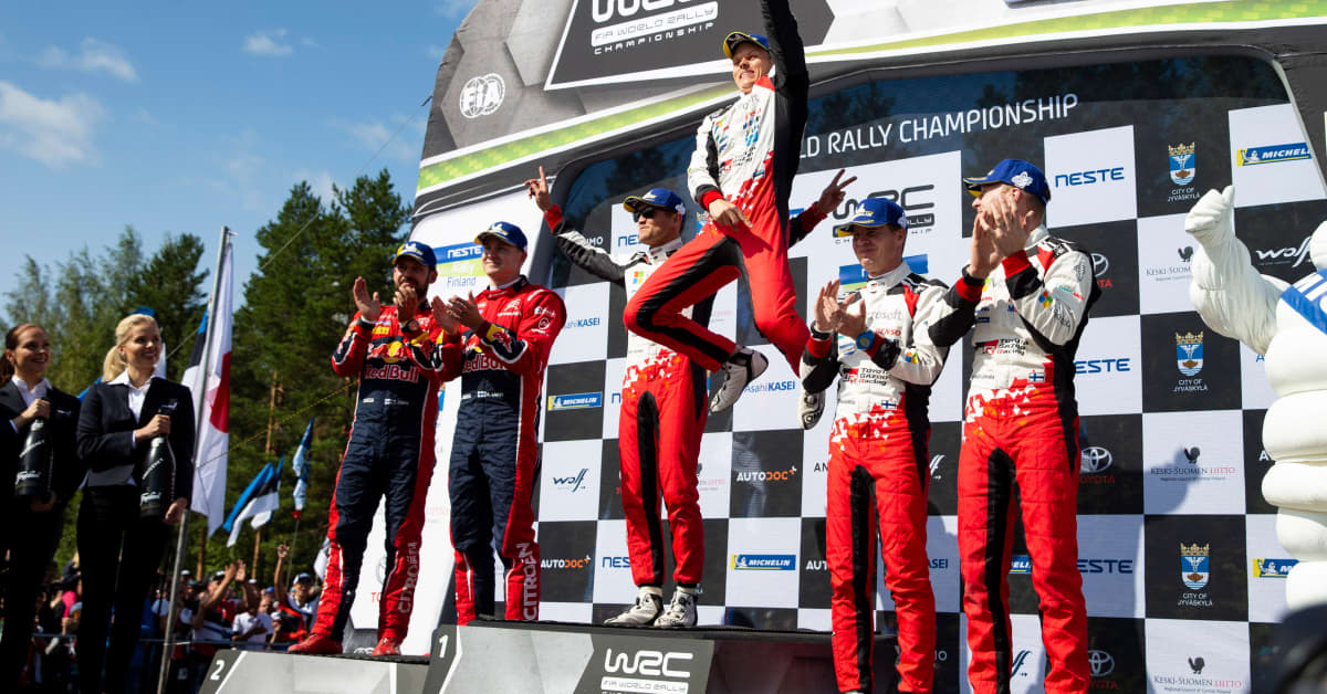 Ott Tänakista jälleen Jyväskylän valtias, Esapekka Lappi ja Jari-Matti ...