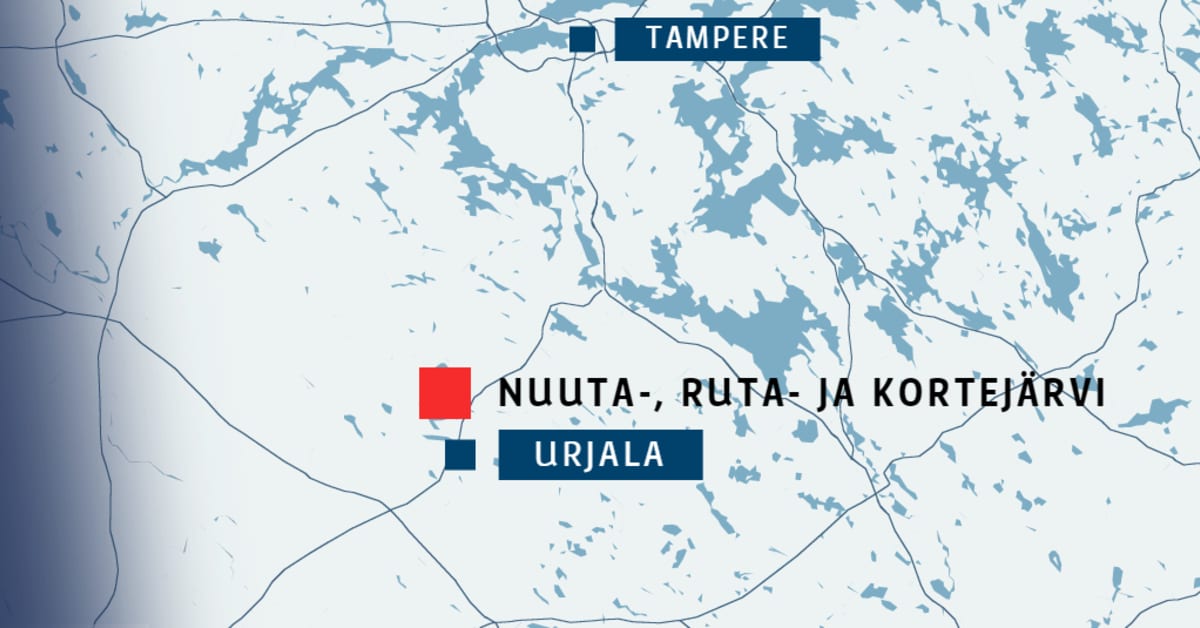 Pohjapatoa toivotaan Urjalassa säätämään järvien vedenkorkeutta | Yle