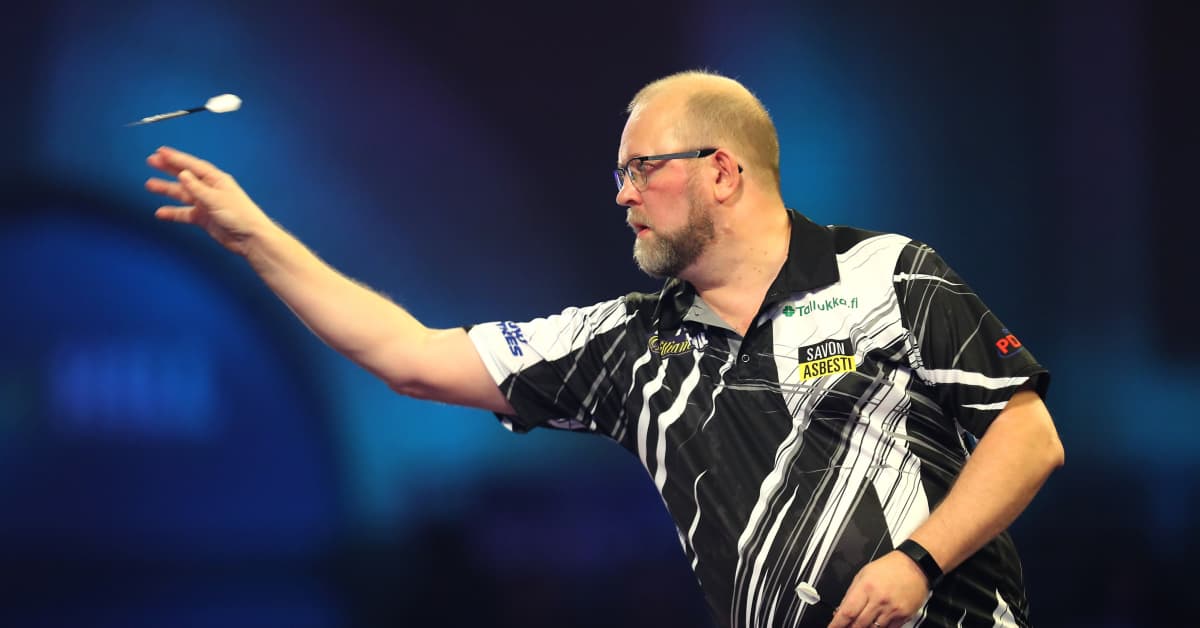 Marko Kantele taisteli, mutta dartsin MM-kisat jatkuvat ilman ...