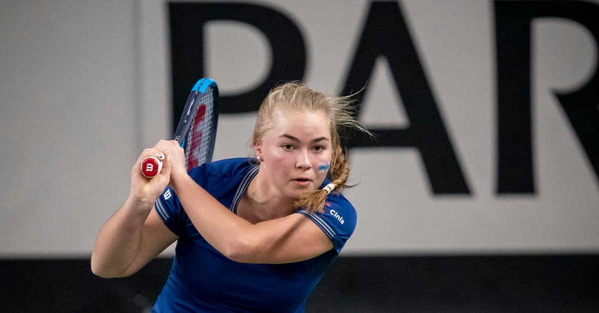 16-vuotias tennislupaus Laura Hietaranta iski hienosti välieriin ...