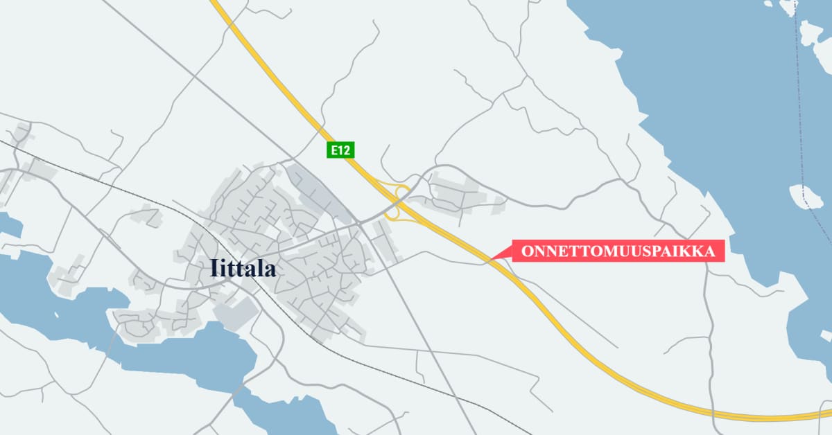 Kuorma-auton lava nousi pystyyn ja osui siltaan moottoritiellä ...