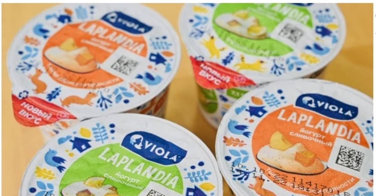 Valio myi liiketoimintansa Venäjällä – tilalle tulleen Viola-brändin logo ja pakkaukset pysyivät ...