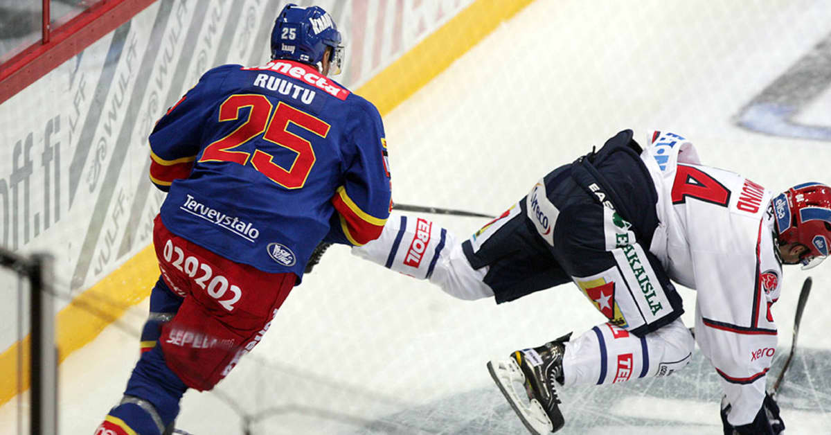 Jarkko Ruudulle SM-liigakauden toinen jäähy | Yle