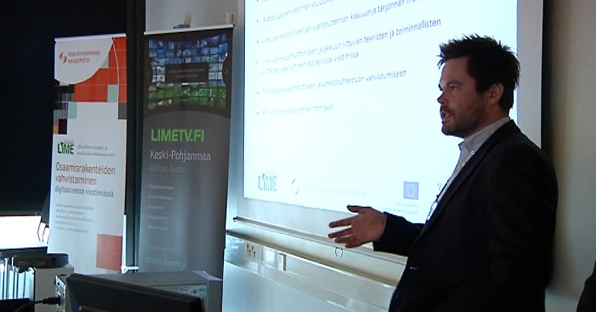 Netti-tv LIME tuo Keski-Pohjanmaalle näkyvyyttä | Yle