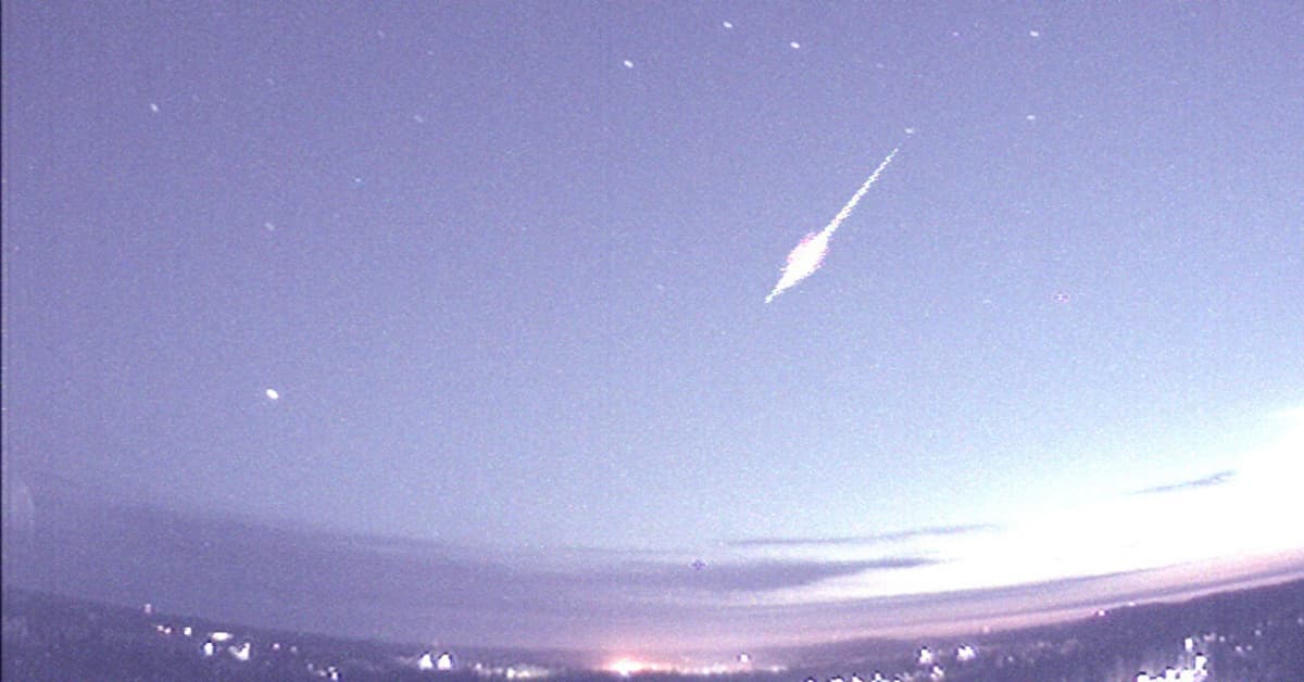 Shooting stars brighten up night sky | Yle