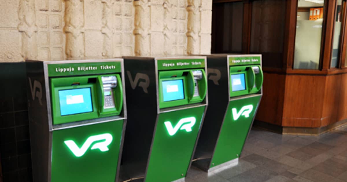 VR reintroduces ticket machine sales | Yle