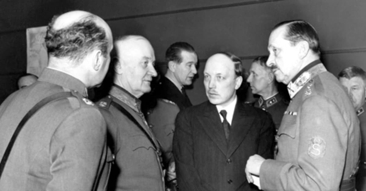 26.1.1940: Ryti ja Mannerheim neuvottelevat rauhanmahdollisuudesta | Yle