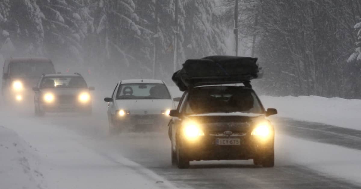Bad driving conditions on Wednesday | Yle