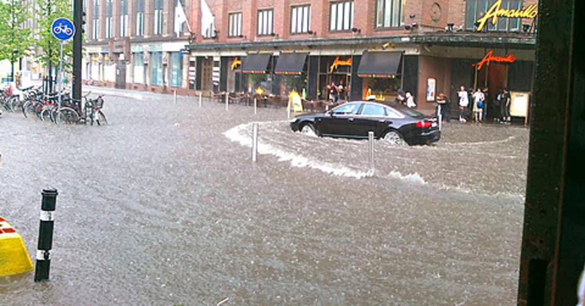Rains Flood Helsinki Centre | Yle