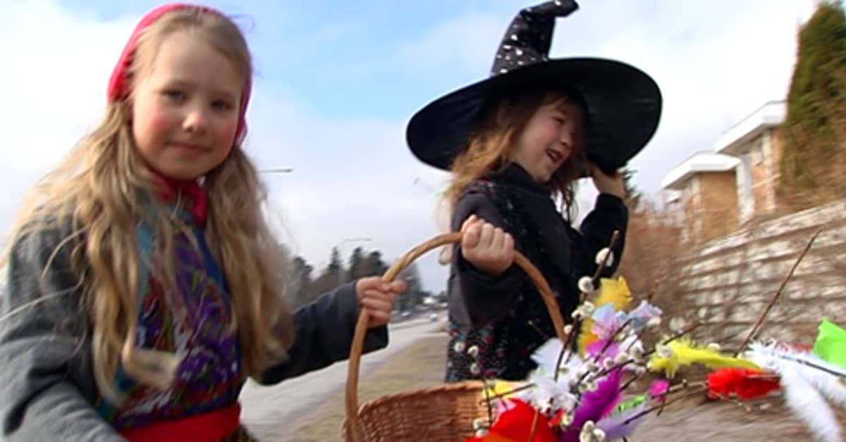 Virpojat ovat olleet liikkeellä palmusunnuntaina | Yle