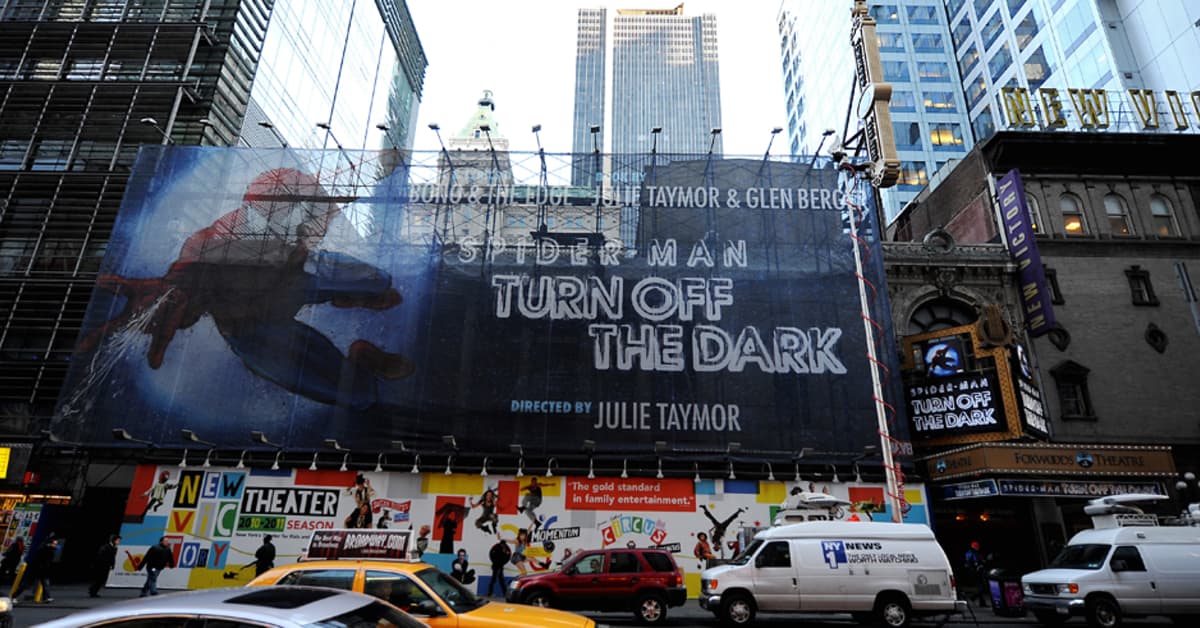 Spider-Man -musikaali teki yleisöennätyksen | Yle