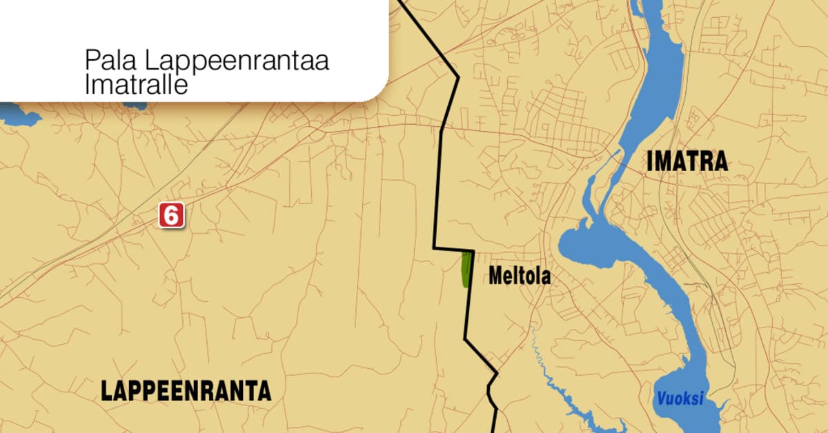 Imatra saa palan Lappeenrantaa | Yle