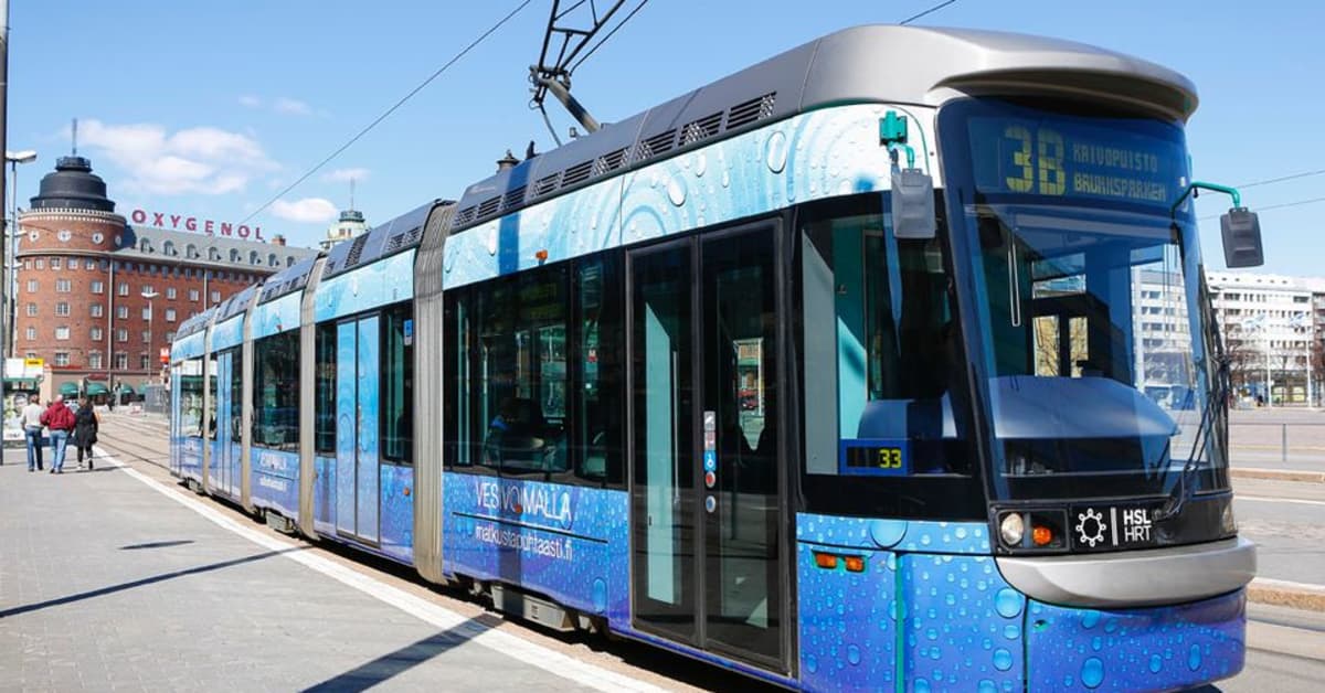 Metrot ja ratikat kulkevat nyt vedellä | Yle