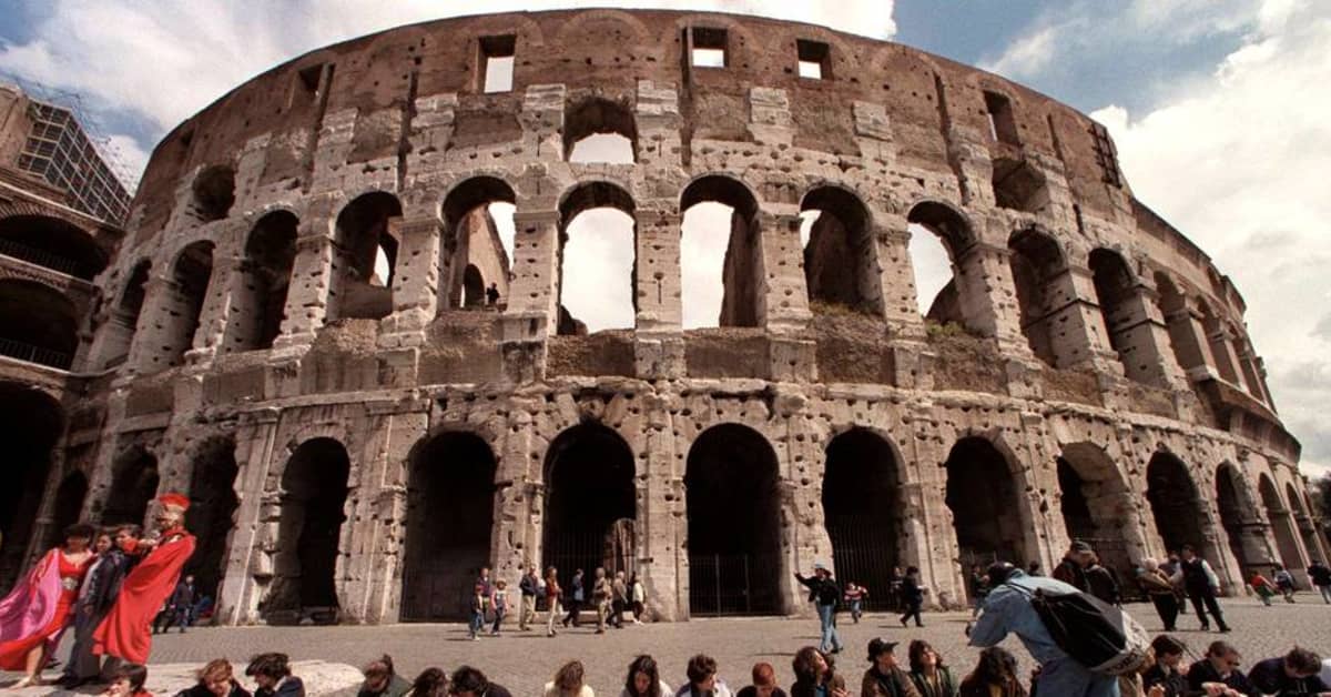 Ei ainoastaan Pisan torni - myös Colosseum on kalteva | Yle
