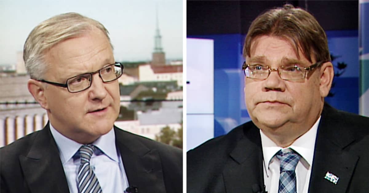 Rehn ja Soini sopivat Bobrikov-sanaharkan raveissa | Yle