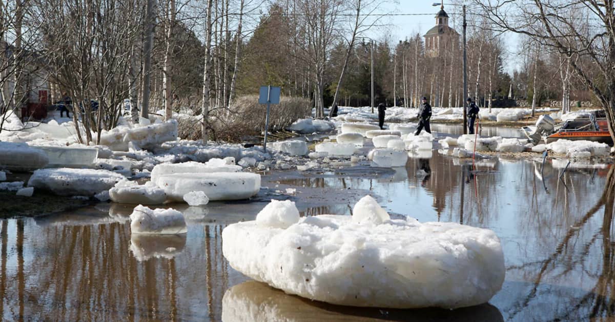Flooding eases, but ice floes still a threat | Yle