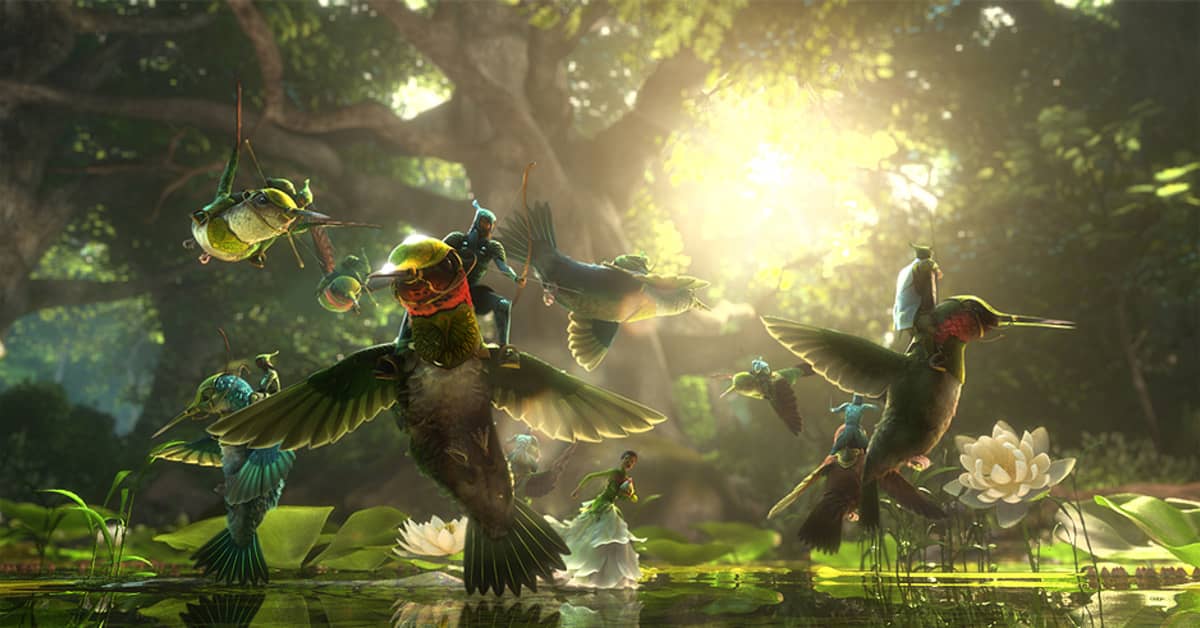 Salainen valtakunta on lumoavan näköinen joskaan ei kovin omaperäinen ...