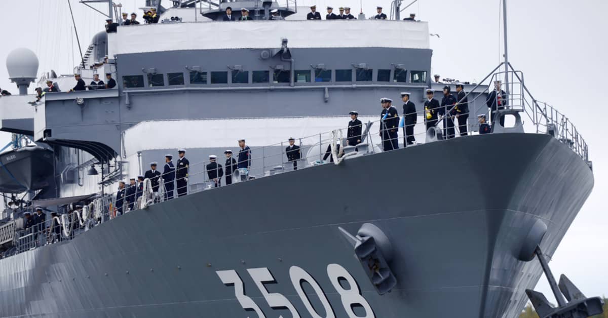 First-ever Japanese naval visit to Helsinki | Yle