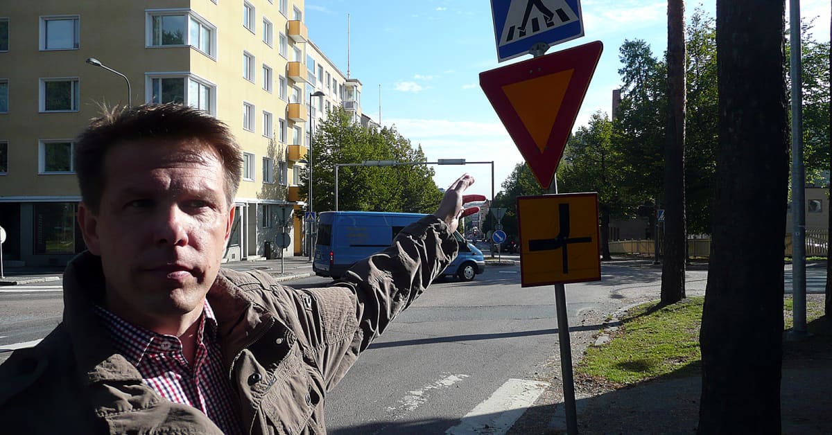 Stop-merkki ja kolmio tappeli - kumpi voitti? | Yle
