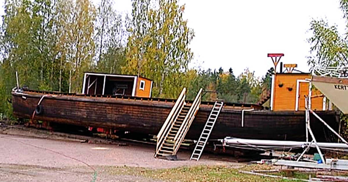 Ainutlaatuinen Matti -proomu kunnostetaan | Yle