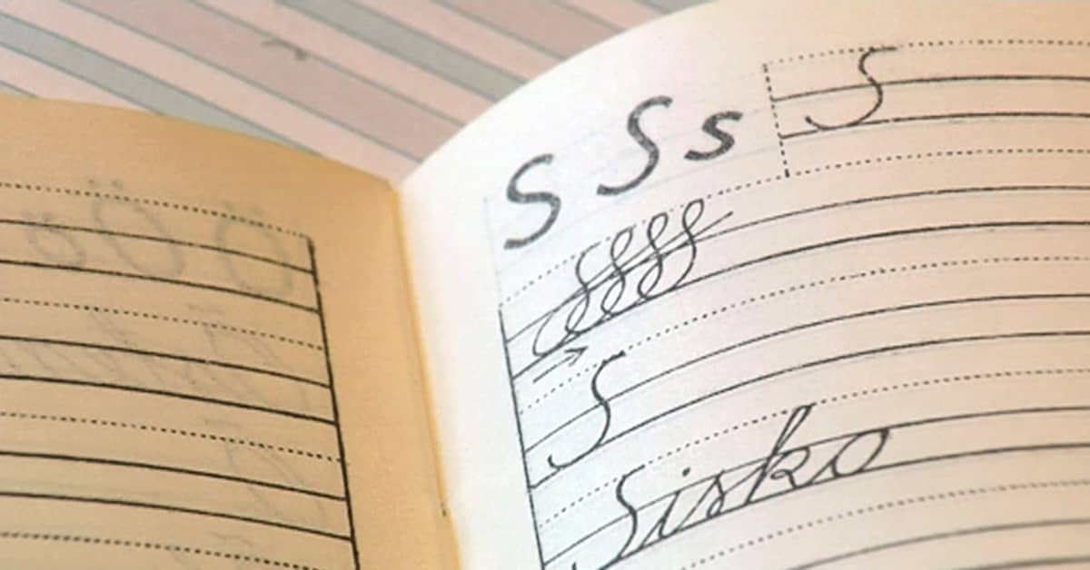 Kaunokirjoitus jää historiaan – kouluissa halutaan opettaa tekstaamista ...