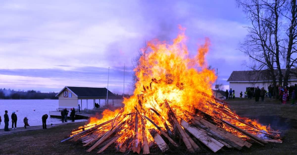 Witches and bonfires: Ostrobothnia celebrates Easter | Yle
