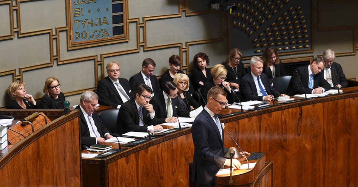 Stubbin hallitus sai eduskunnan luottamuksen | Yle