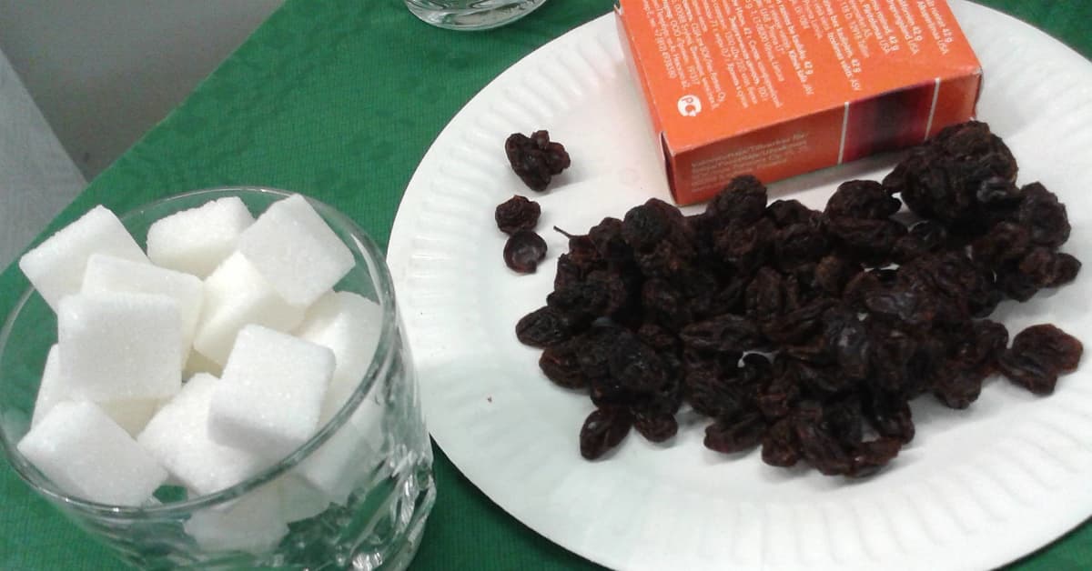 Lapsen rusinapaketti on melkoinen sokeripommi | Yle