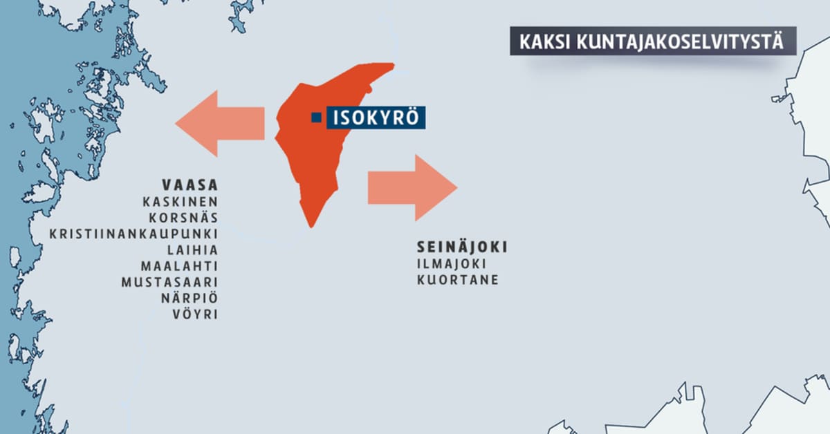 Isokyröä kositaan kahteen suuntaan – kuntalaiset pääsevät sanomaan ...