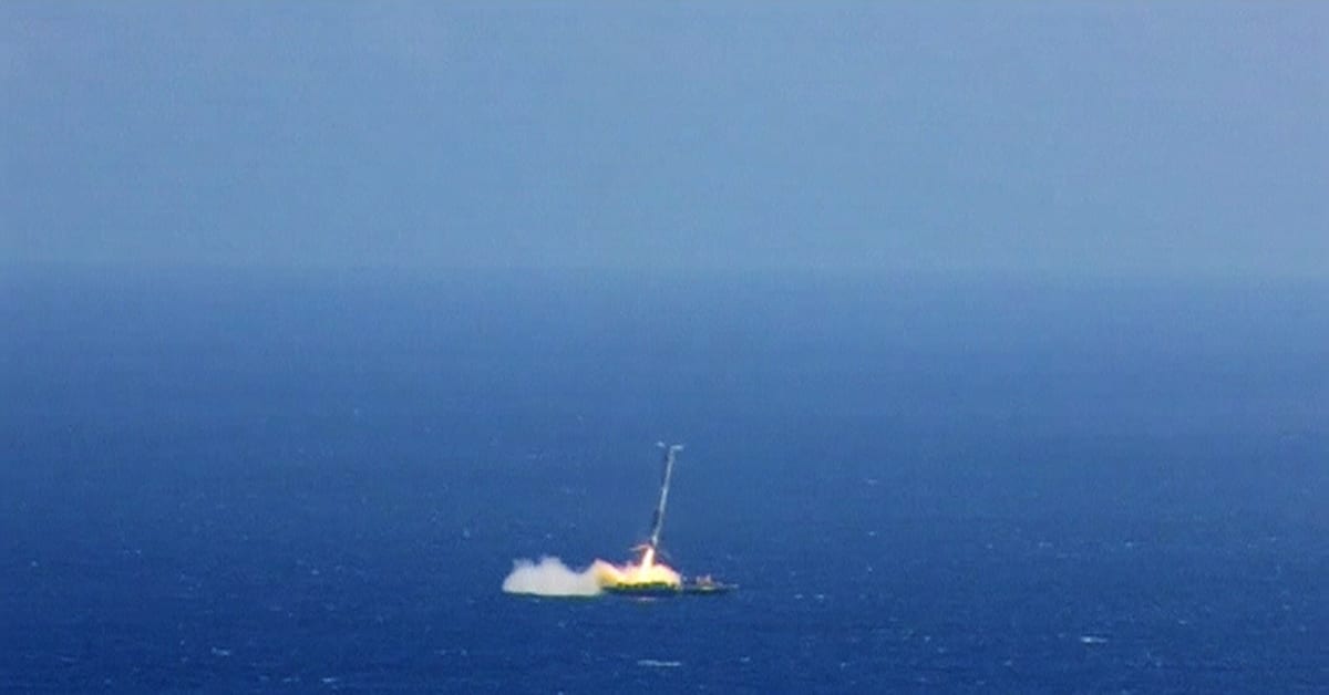 SpaceX-raketti tuhoutui laskeutumisessa – video | Yle