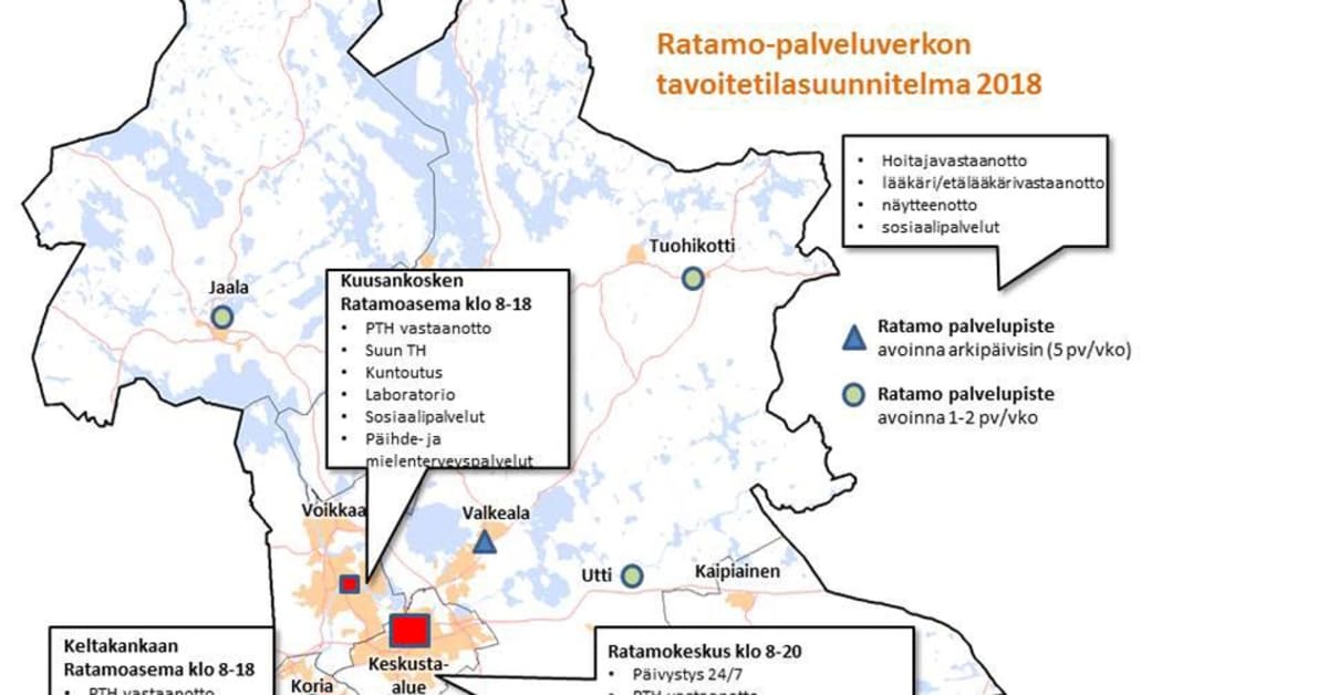 Kouvola kysyi kuntalaisten mielipidettä Ratamo-suunnitelmista ...
