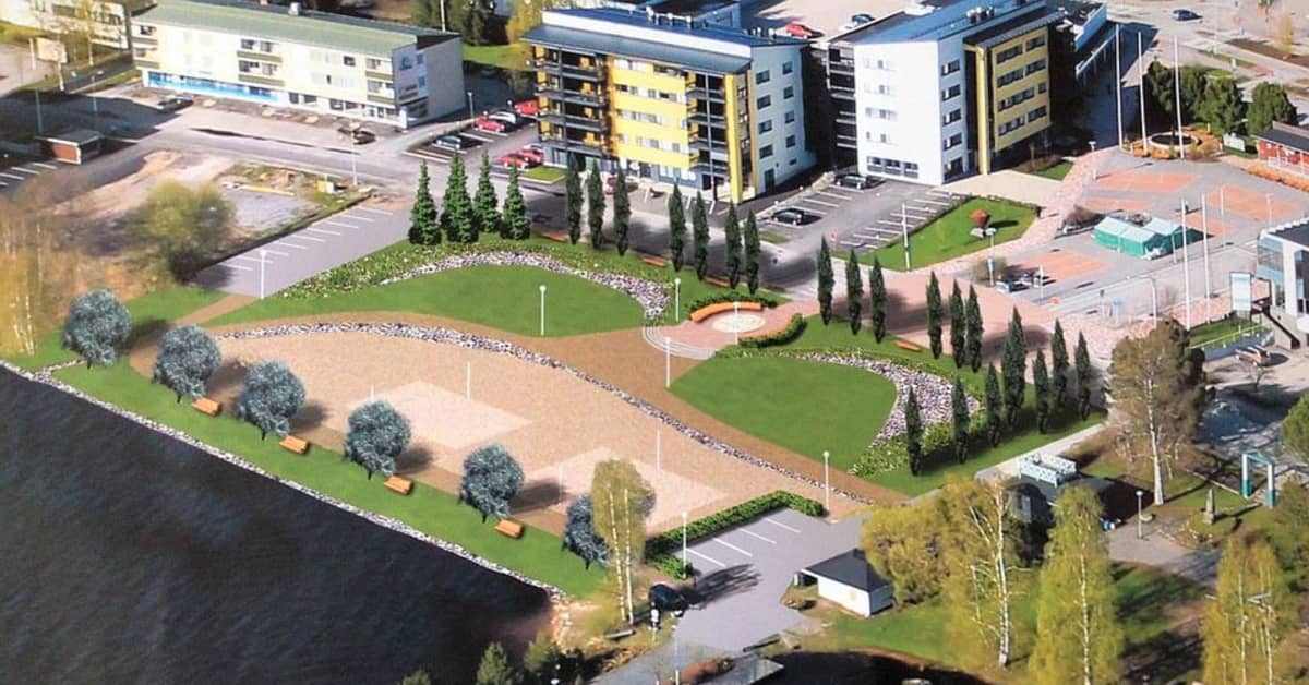 Viitasaari ehostaa Rantapuistolle väliaikaisen ilmeen | Yle