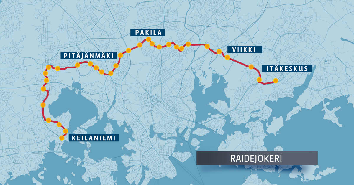Helsinki, Espoo approve 459-million-euro inter-city express tramway | Yle