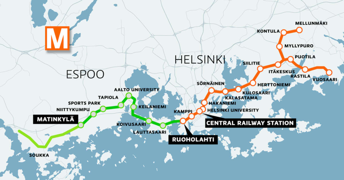Countdown: One year until the western Metro line is operational | Yle