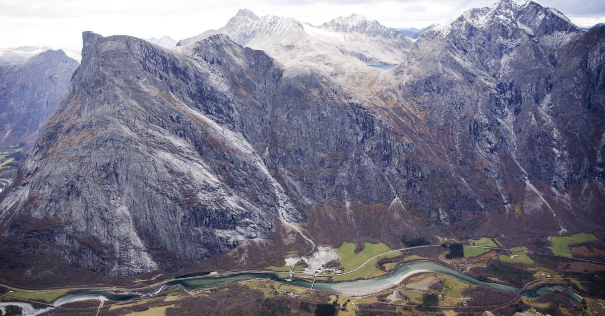 NRK: Norjalaisvuoren maa-aines liikkuu edelleen nopeasti – "Suuri ...