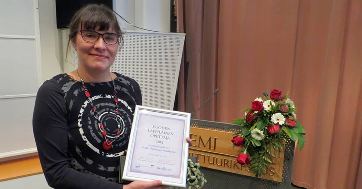 Vuoden lappilainen opettaja:Hallituksen koulutuslinjaukset ...