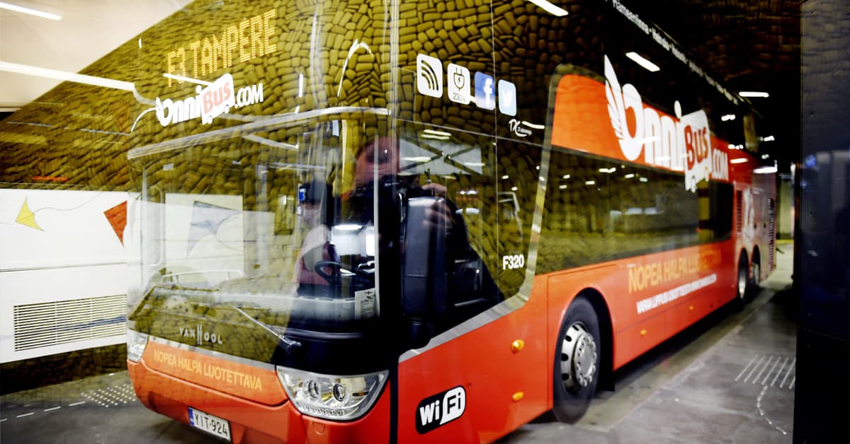 Автобусная компания Onnibus сокращает персонал | Yle