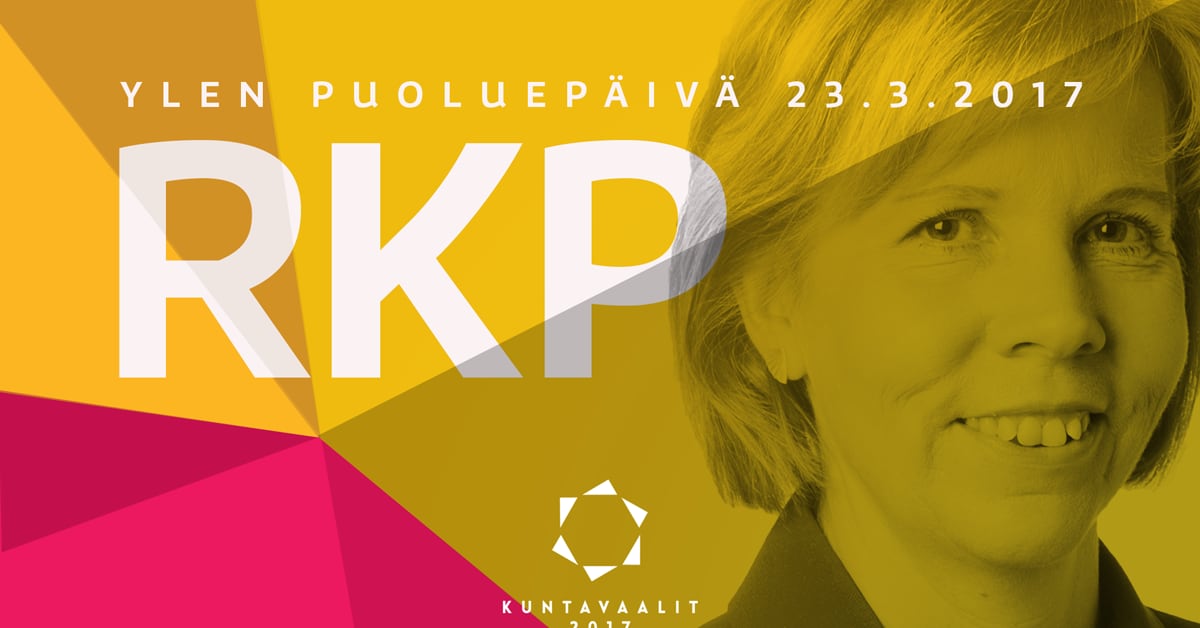 Oppositiosta kuntavaaleihin lähtevän RKP:n Henriksson pitää tv-puheensa ...