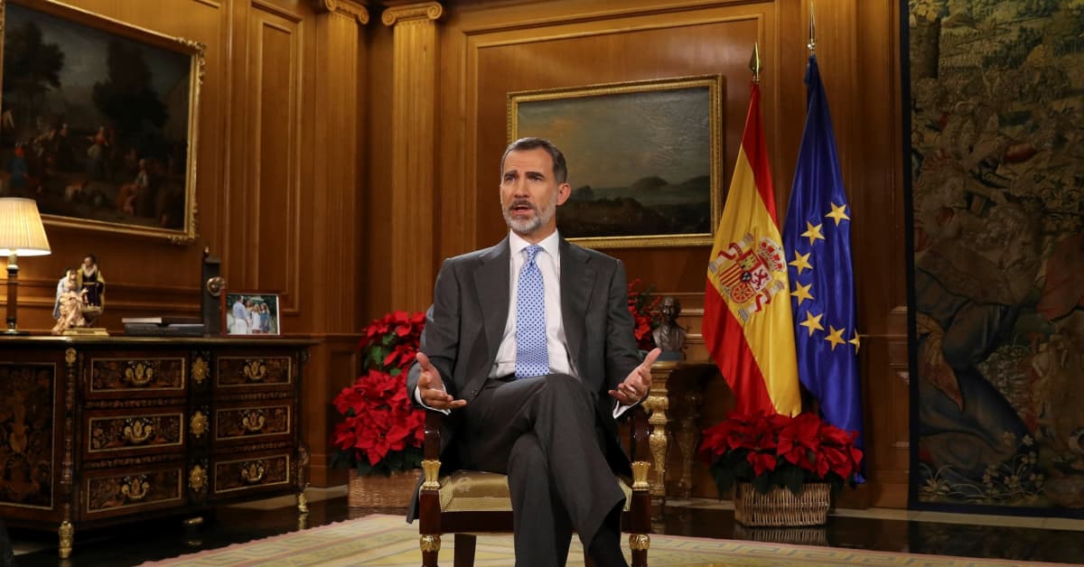 Espanjan kuningas toivoi joulupuheessaan monimuotoista ja vakaata ...