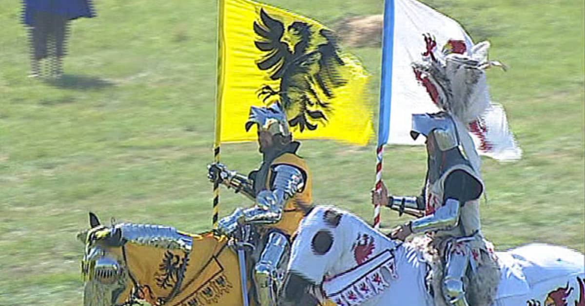 Medeltida riddare bjuder på tornerspel i Karleby | Österbotten ...