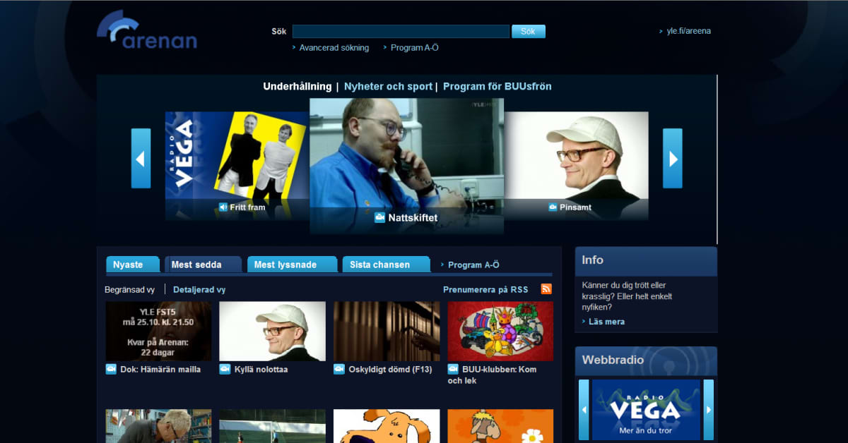 Allt fler använder Yles Arena | Inrikes | Svenska Yle