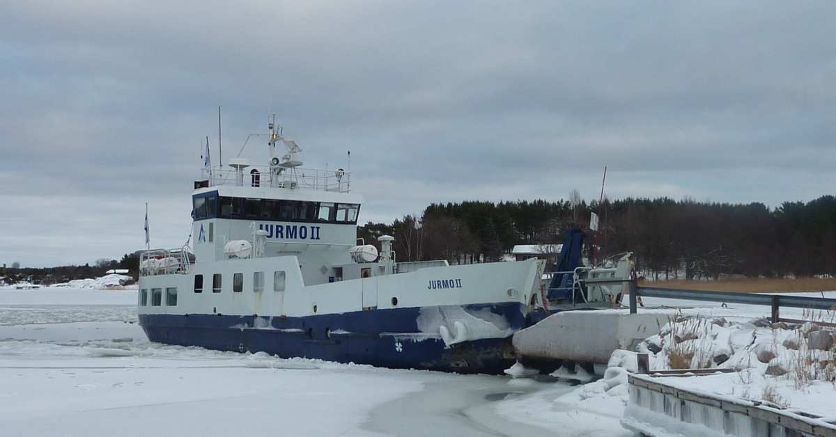 Jurmo II kör enligt menförestidtabell | Åboland | Svenska Yle