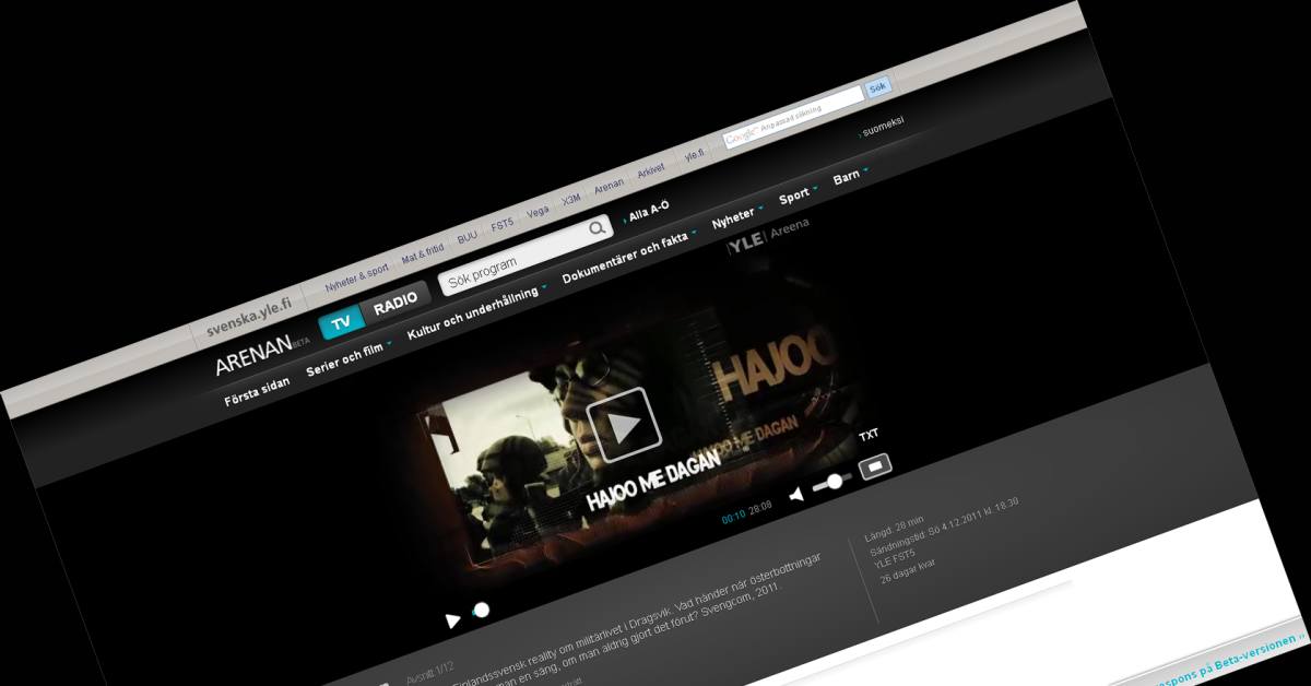 Testa Yles nya Arena! | Kultur | Svenska Yle