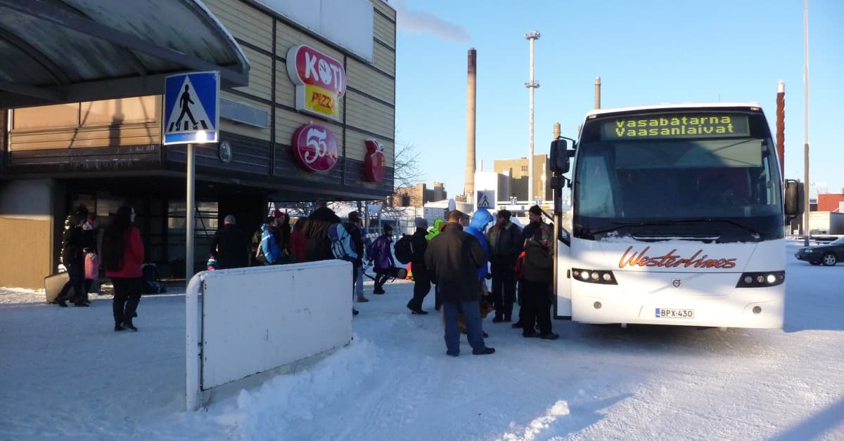 Wasa Express ersattes med bussar | Österbotten | Svenska Yle